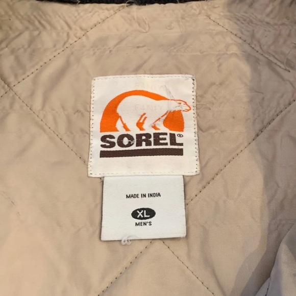 Sorel | Jackets & Coats | Sorel Quilted Black Mens Shirt Xlarge | Poshmark